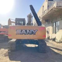 China SANY215C 21 ton excavator with ORIGINAL hydraulic valve and cheaper cost made in 2021 for sale