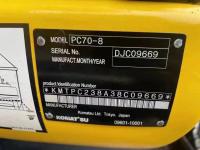 China 7 KG Machine Weight Komatsu Used Crawler Excavator PC70-8 Original Hydraulic Cylinder for sale