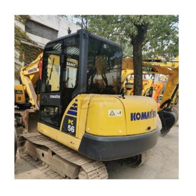 China Low Working Hours 2020 Komatsu PC56 Excavator Made in Japan with S4D87E-1 Engine Type for sale