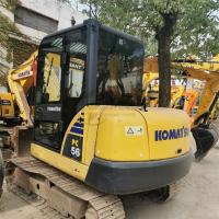 China Low Working Hours 2020 Komatsu PC56 Excavator Made in Japan with S4D87E-1 Engine Type for sale