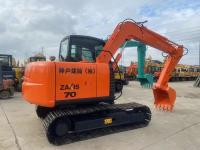 China ISUZU Engine Used Hitachi ZX70 Crawler Excavator 7 Ton Mini Excavator in Good Condition for sale