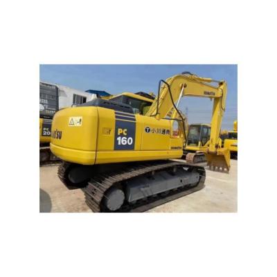 China 2021 Used Komatsu PC160-7 Crawler Excavator with Excellent Performance and Powerful Engine for sale