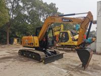 China Small Used Trinity SY75C SY75-8 Excavator with Dozer Original Hydraulic Cylinder 7 Ton for sale