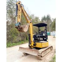China 3 Ton Mini Excavator with Blade Made in Japan Rubber Track Earth-Moving Machinery for sale