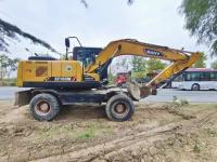 China Used Sany SY155W-9 Excavator in with 0.58 Bucket Capacity and 13500 KG Machine Weight for sale