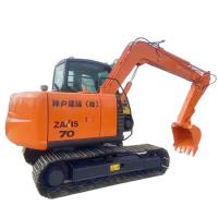 China 7 Ton Used Hitachi ZX70 Excavator with Original Hydraulic Valve in Good Condition for sale