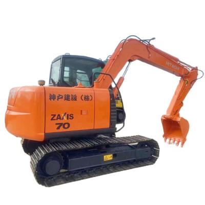 China 7 Ton Used Hitachi ZX70 Excavator with Original Hydraulic Valve in Good Condition for sale