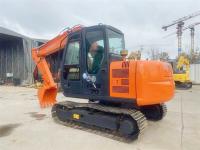 China 7 Ton Used Hitachi ZX70 Excavator with Original Hydraulic Valve in Good Condition for sale