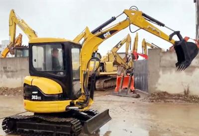China Made in Japan 3 ton mini used caterpillar cat 303C excavator with original parts for sale