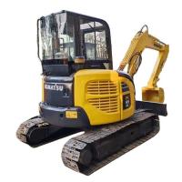 China 28.5 KW Mini Excavator 5 Ton Komatsu PC 55 for Earth-moving in Shanghai from Japan for sale