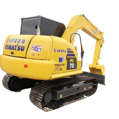 China Good Health and Komatsu PC70-8 Mini Excavator with Moving Speed of 4.2 km/h in Shanghai for sale