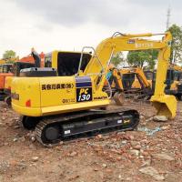 China 1686 Working Hours Used Komatsu 130 13 Ton Excavator in Good Condition in Shanghai for sale