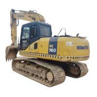 China Original Hydraulic Cylinder Used Komatsu PC160-7 Crawler 16 Ton Excavator from Japan for sale