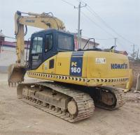 China Original Hydraulic Cylinder Used Komatsu PC160-7 Crawler 16 Ton Excavator from Japan for sale