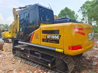 China 15ton SANY155C Excavator with ORIGINAL Hydraulic Pump and Cylinder Made in 2023 Model for sale