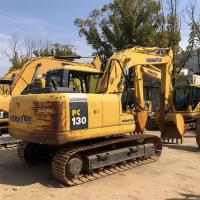 China 13 Ton Used Komatsu PC130-7 Crawler Excavator with Original Hydraulic Pump in Shanghai for sale