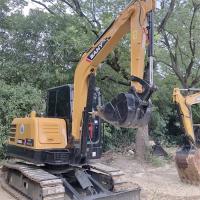China ISUZU Engine Used SANY Mini Excavator 6 Ton SY60C Small Digger Excavator for Projects for sale