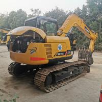 China 7280 KG Used Mini Sany SY75-8 Hydraulic Crawler Excavator with 0.28 Bucket Capacity for sale