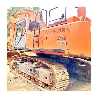China Good Health 65 Ton Japan Original Used Hitachi ZX650 Large Excavator for Construction for sale