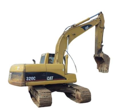 China Active Trade for Cat 320C Excavator in 3400 Working Hours 21115KG Operating Weight for sale