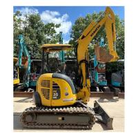 China Used Japan Komatsu 3.5ton Mini Excavator PC35MR-2 PC40 PC55 21.7KW 1200 Working Hours for sale