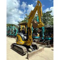 China Used Japan Komatsu 3.5ton Mini Excavator PC35MR-2 PC40 PC55 21.7KW 1200 Working Hours for sale