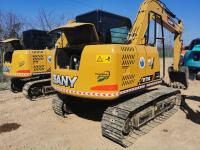 China Good Condition Sany Used SY75 SY75-9 Sy75c Excavator powered by ISUZU Engine 40.9KW for sale