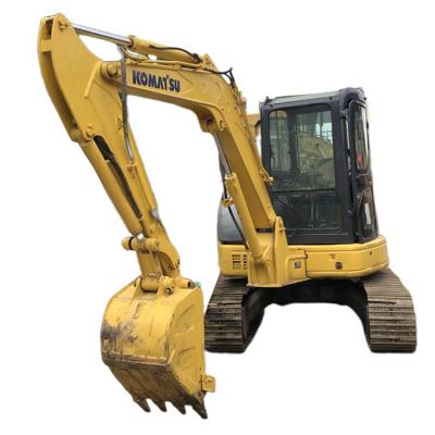 China 5.5Ton Operating Weight Used Komatsu PC55MR Excavator With Original Hydraulic Pump for sale