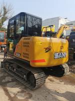 China ISUZU Engine SANY SY75-9 7ton Hydraulic Crawler Mini Backhoe Excavator at Affordable for sale