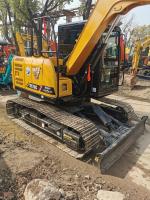 China ISUZU Engine SANY SY75-9 7ton Hydraulic Crawler Mini Backhoe Excavator at Affordable for sale