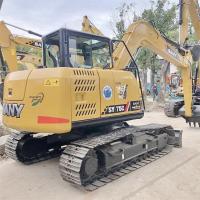 China 2021 Sany SY75 7 Ton Mini Excavator in Good Condition for Less Hour Usage in Shanghai for sale