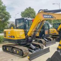 China Sany SY 55 Excavator with 0.23 m3 Bucket Capacity 5000 KG Machine Weight in Shanghai for sale
