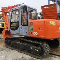 China Japan Made Hitachi EX100-5 Excavator with ORIGINAL Hydraulic Cylinder and ISUZU Engine for sale