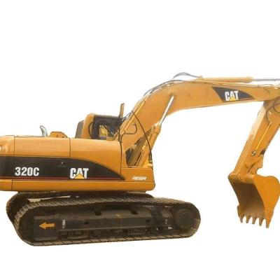 China 20 Ton Cat 320C Excavator Japan Second Hand Digger Bagger Machinery in Good Condition for sale