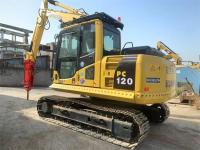 China Original Hydraulic Cylinder 12t Komatsu PC120 Crawler Excavator for Small Type Soil Digger for sale