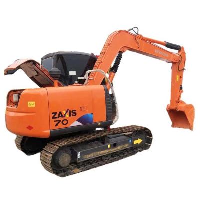 China 40.5 KW Hitachi Zaxis 70 7 Ton Mini Excavator in Good Condition from Japan Original for sale
