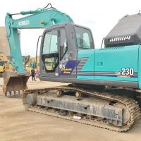 China Used Kobelco Sk230-6E Excavator with Original Hydraulic Pump 23000 KG Machine Weight for sale