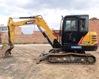 China Used Sany SY55 Mini Excavator with Crawler Chain Operating Weight 5780 KG in Shanghai for sale