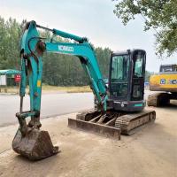 China Made in Japan used Kobelco SK55SR excavator 5 ton with original parts for sale