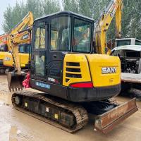China 36 KW Power Original Hydraulic Cylinder Sany SY55 Second Hand Excavator in Shanghai for sale
