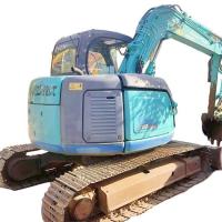 China Good health 7 ton Japan original excavator used kobelco sk70 digger machine in Shanghai for sale