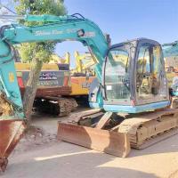 China Good health 7 ton Japan original excavator used kobelco sk70 digger machine in Shanghai for sale