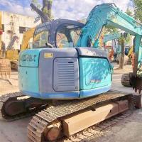 China Good health 7 ton Japan original excavator used kobelco sk70 digger machine in Shanghai for sale