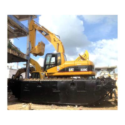 China 21115 KG Operating Weight Used Caterpillar Cat 320C Amphibious Excavator at Affordable for sale
