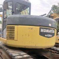 China Komatsu PC128 PC138 Crawler Excavator with Original Hydraulic Pump and Cummins Engine for sale