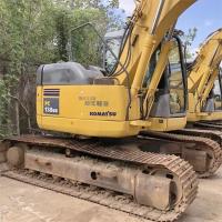 China Cummins 68.4KW Used Komatsu PC128 PC138 Crawler Excavator Machine for Construction Needs for sale