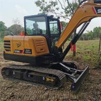 China 1600 Working Hours Used Sany SY60 Pro Mini Excavator with 0.23 m3 Bucket Capacity for sale