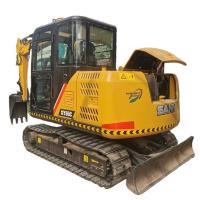 China Compact Health Condition Rubber Track Excavator Sany 65 with 0.25 m3 Bucket Capacity for sale