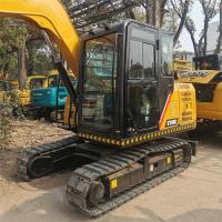 China Compact Health Condition Rubber Track Excavator Sany 65 with 0.25 m3 Bucket Capacity for sale