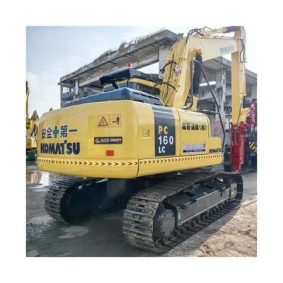 China Made in Japan crawler chain used Komatsu PC160-7 excavator 16 ton for sale for sale